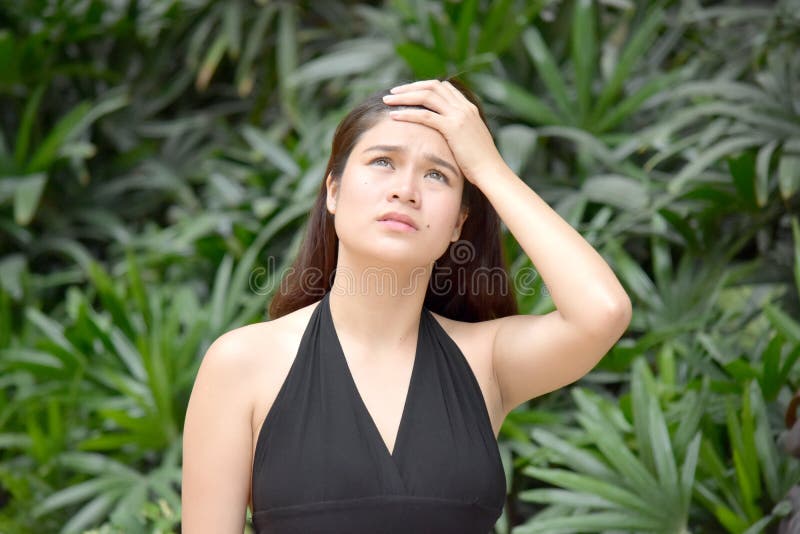 A Female Memory Problems stock image. Image of memory - 157418655