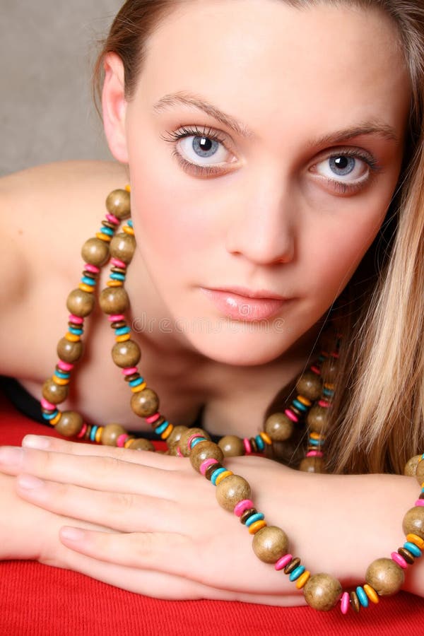 Female Model stock photo. Image of jewelery, beadwork - 6971058