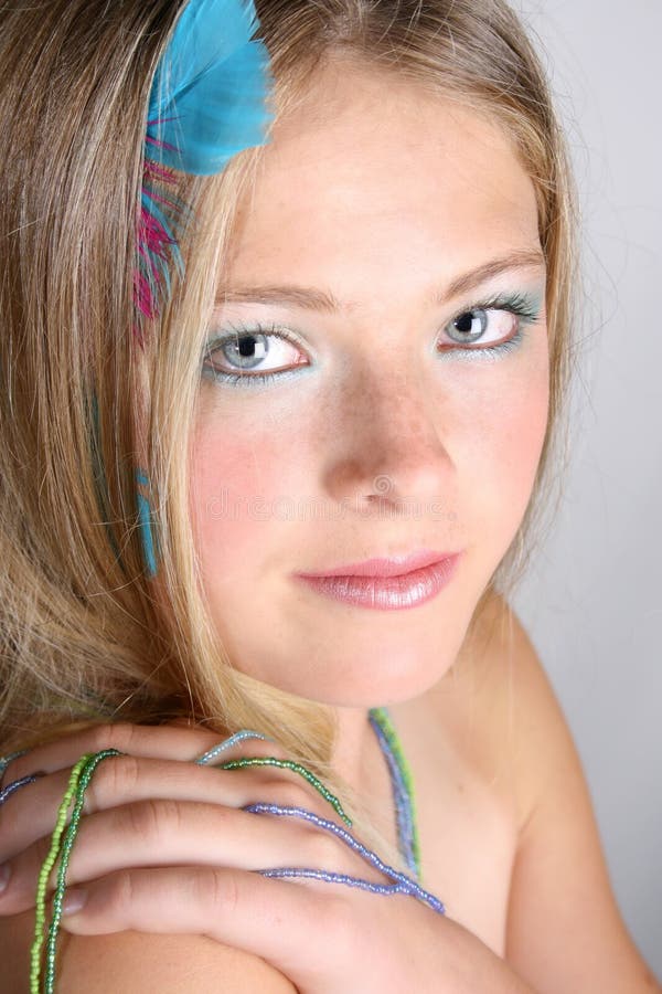 Female Model stock photo. Image of relaxed, kind, pose - 7371274