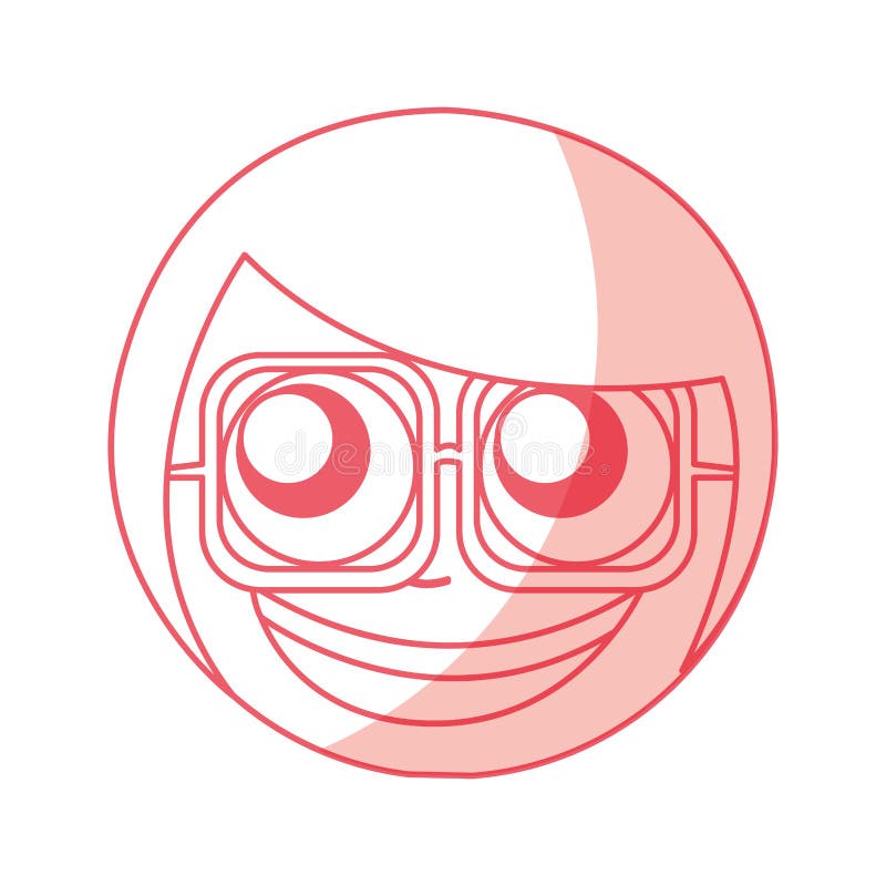 Female Nerd Avatar Character Stock Vector - Illustration of character ...