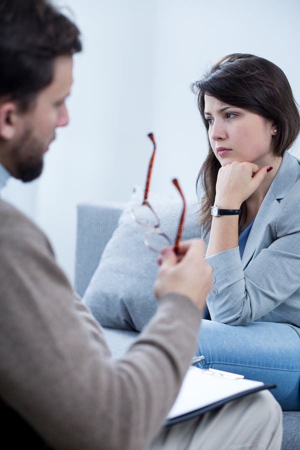 Female after Nervous Breakdown Stock Photo - Image of depressed ...
