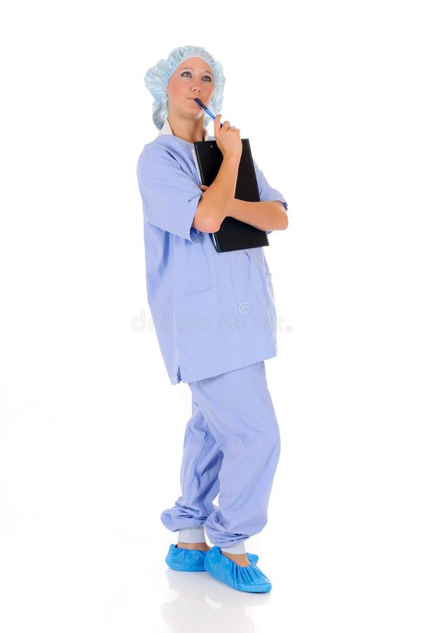 Confident Female Doctor Sitting on Chair Stock Image - Image of ...