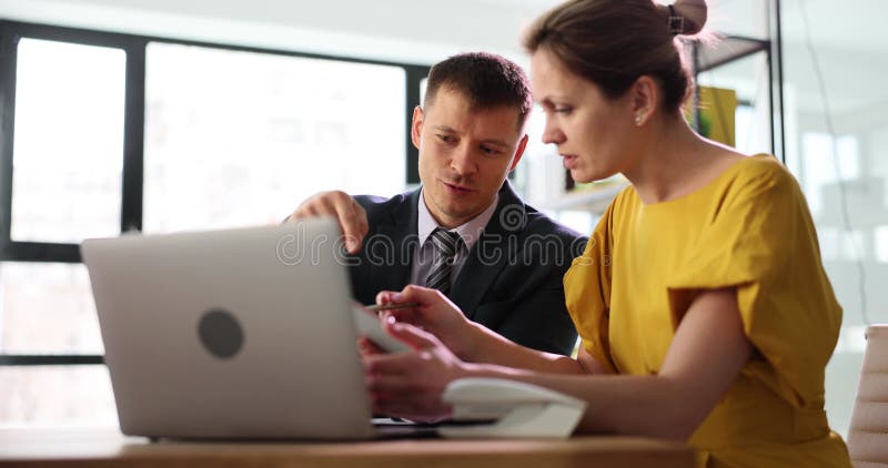 Female Manager Listens To Wishes for Project from Developer Stock Video ...