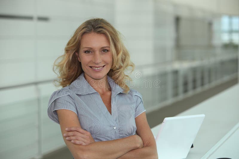 Female office worker stock image. Image of 3539, office - 26504809