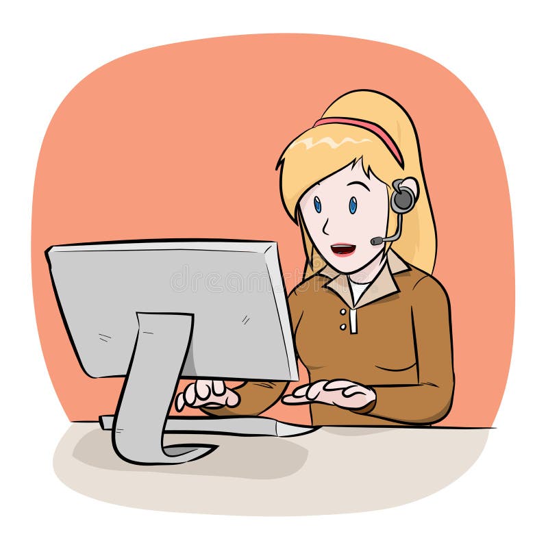 Female Operator with Headset Pin Destination Aviation Airport Stock ...