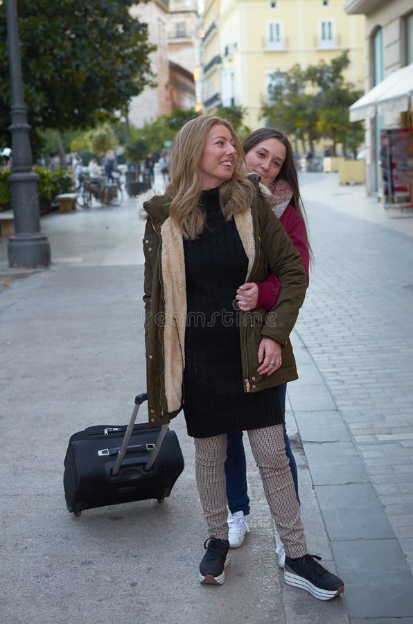 Time to say goodbye stock photo. Image of amorous, cheerful - 166749132