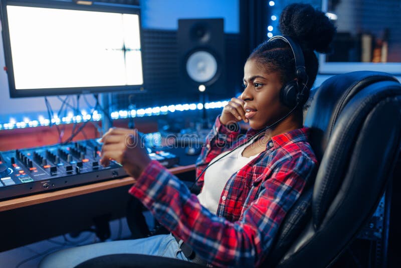 469 Female Audio Engineer Stock Photos - Free & Royalty-Free Stock ...
