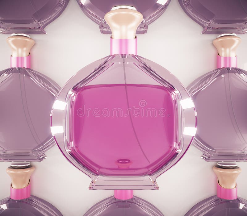 Female perfume backdrop stock illustration. Illustration of clear ...