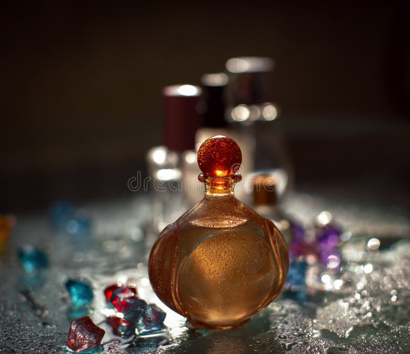 Female perfumes stock image. Image of colorful, light - 60642785