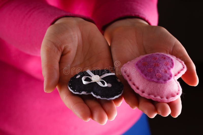 Female in Pink Give Soft Heart Stock Image - Image of white, love: 62753205