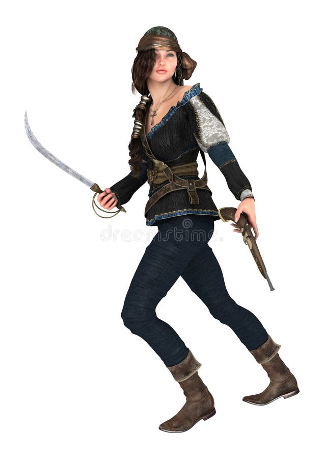Female Pirate Stock Illustrations – 3,239 Female Pirate Stock ...
