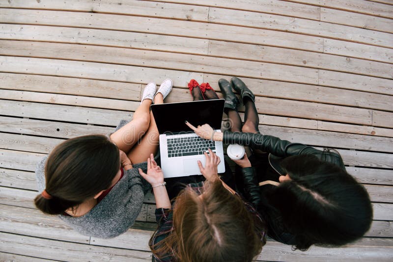 Net Video Girls Dark Hair Stock Photos - Free & Royalty-Free Stock ...