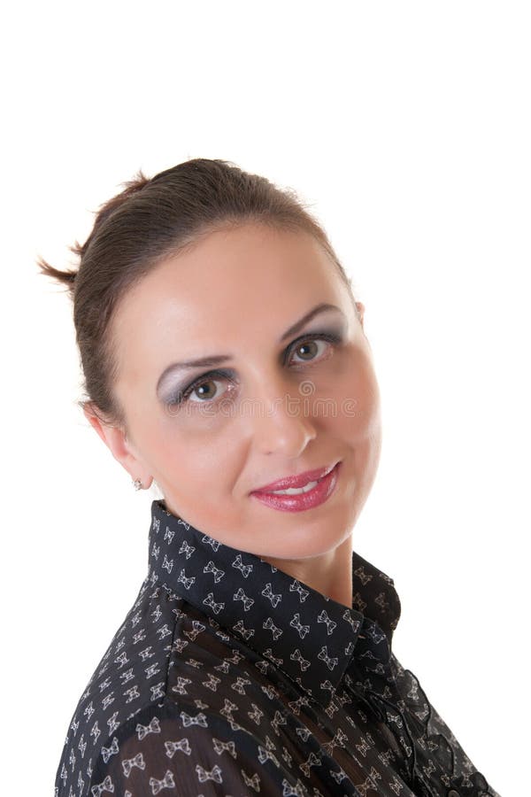 Female portrait stock image. Image of cute, hair, skin - 17331243