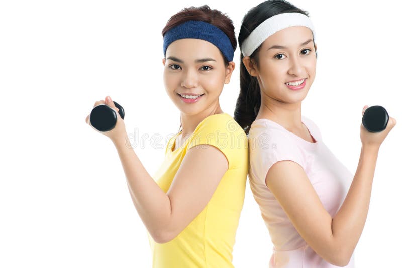 Female power stock image. Image of femininity, exercising - 27135089