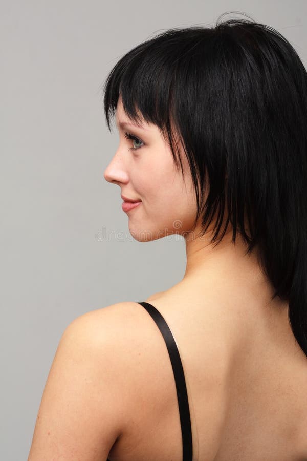 Female profile stock photo. Image of style, portrait, facial - 8238446