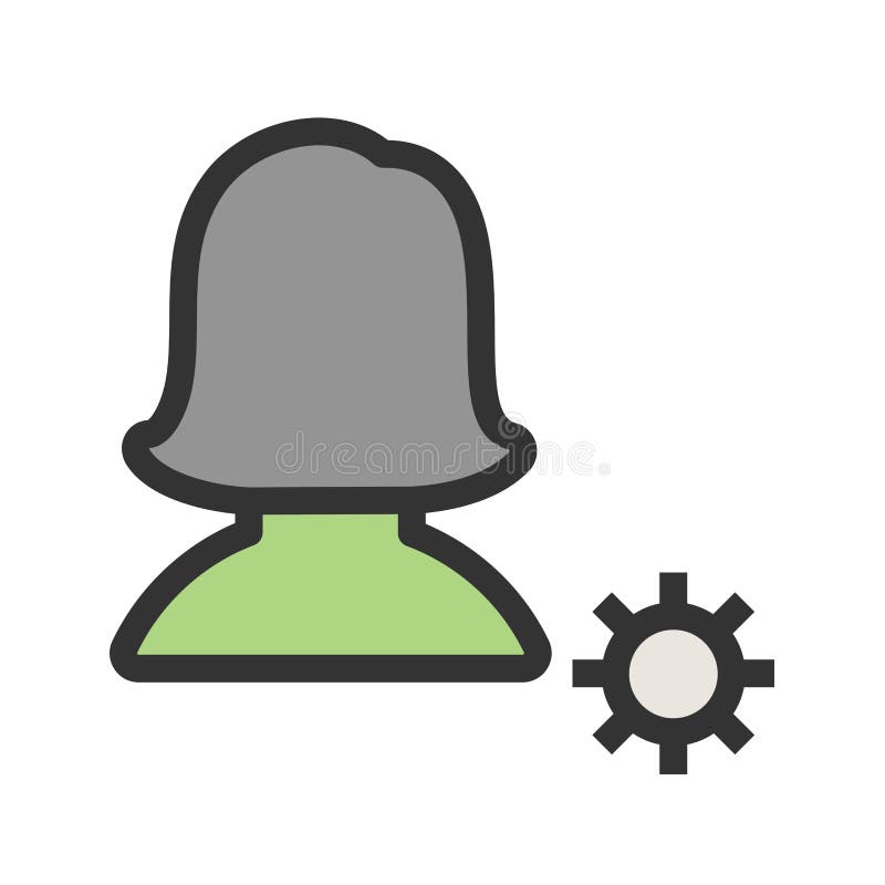 Female Profile Settings stock vector. Illustration of profile - 83798614