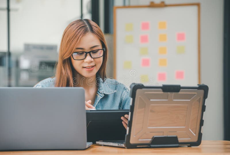 Female Programmer Working On Coding Software Development And Web Designconcept Technology