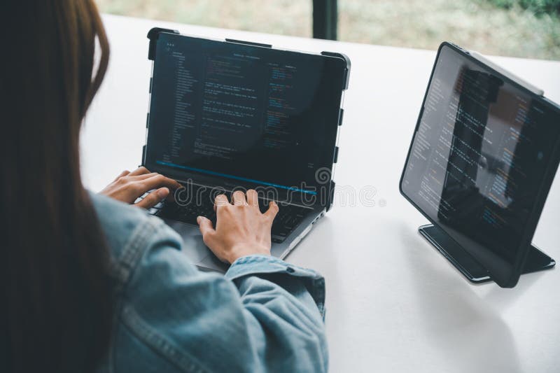 507 Female Web Development Code Stock Photos - Free & Royalty-Free ...