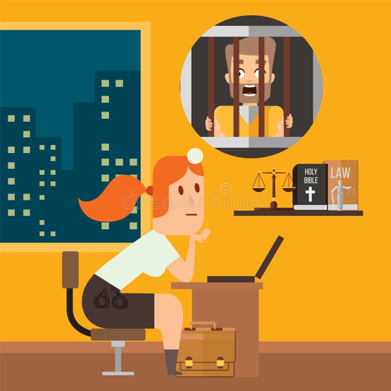 Prosecutor Character Stock Illustrations – 194 Prosecutor Character ...