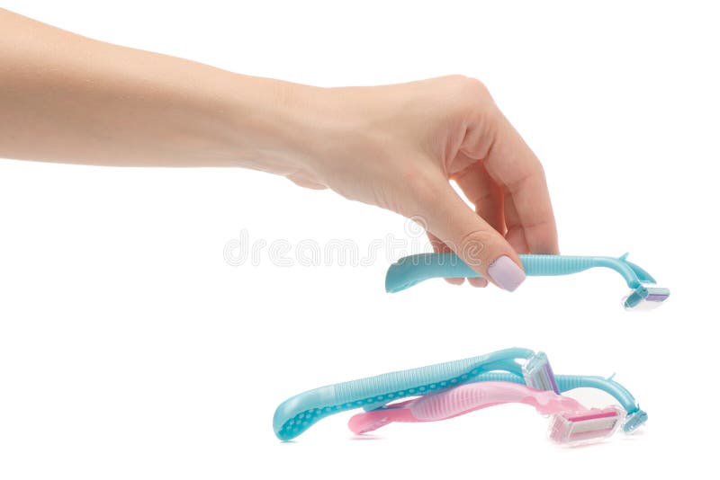 Female Razors Shaving Female Hand Stock Photo - Image of body, beard ...