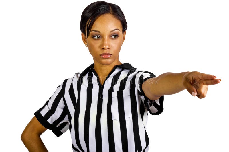 Female Referee stock photo. Image of female, portrait - 27065528