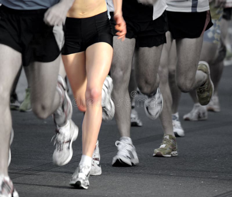 Female Runner stock photo. Image of fitness, male, girl - 6234484