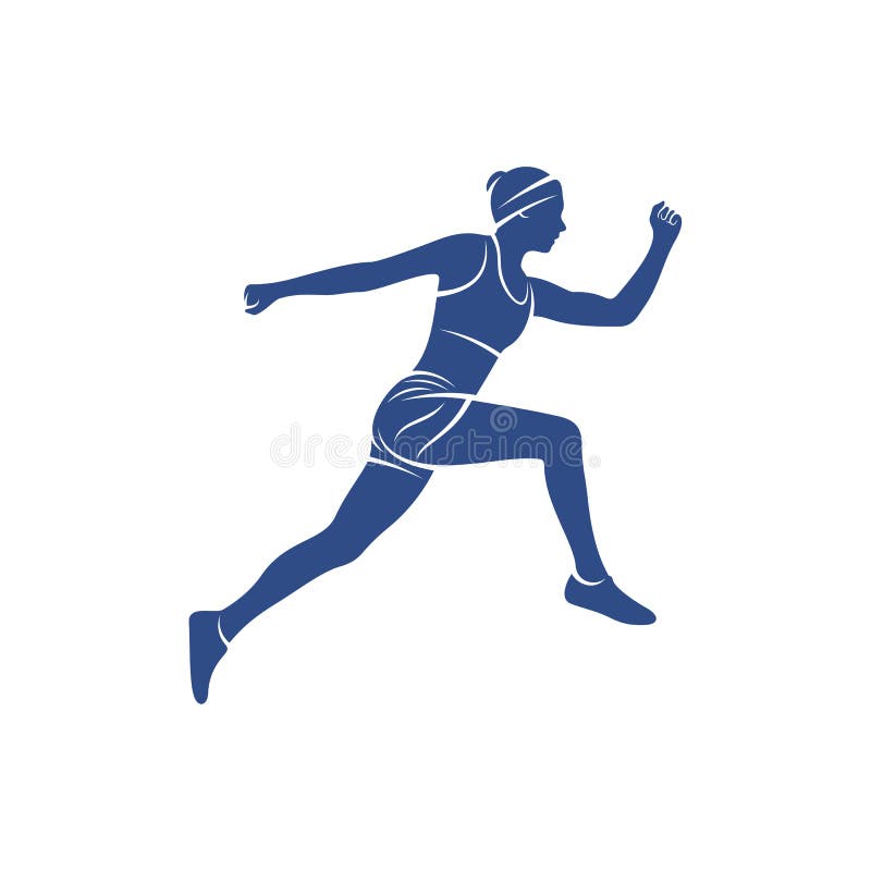 Athletic logo. stock illustration. Illustration of athlete - 54091053