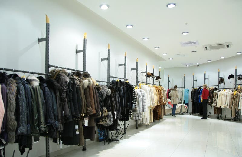 Female`s Upper Clothes In Shop Picture. Image: 4387271