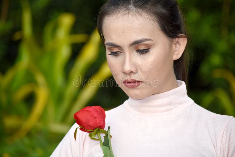 A Female and Sadness stock photo. Image of depression - 143922964