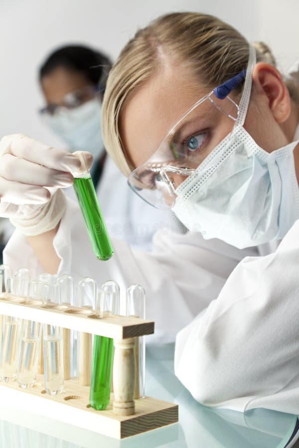 Female Scientific Research Team Stock Photo - Image of scientific ...