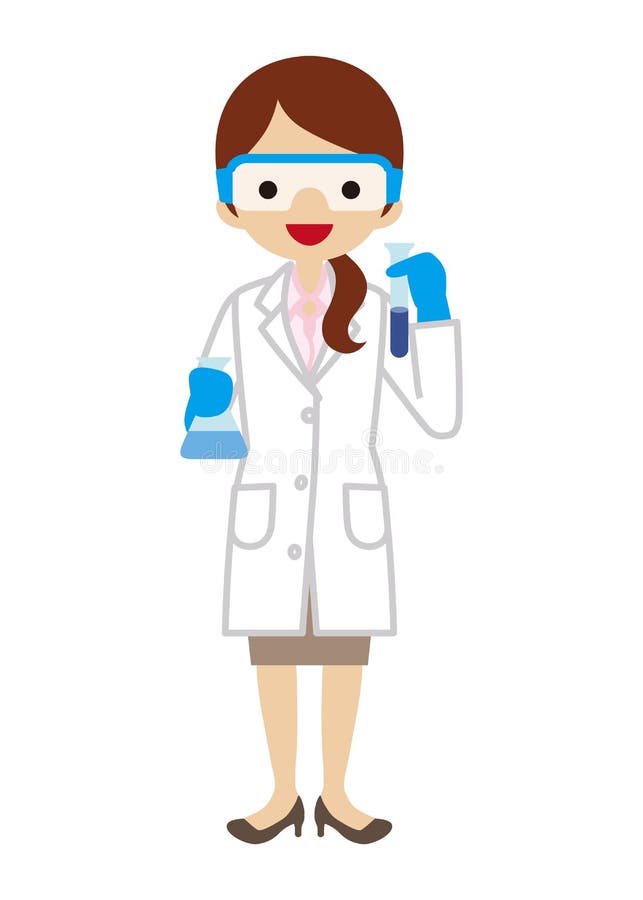 Female Scientist Stock Illustrations – 9,641 Female Scientist Stock ...