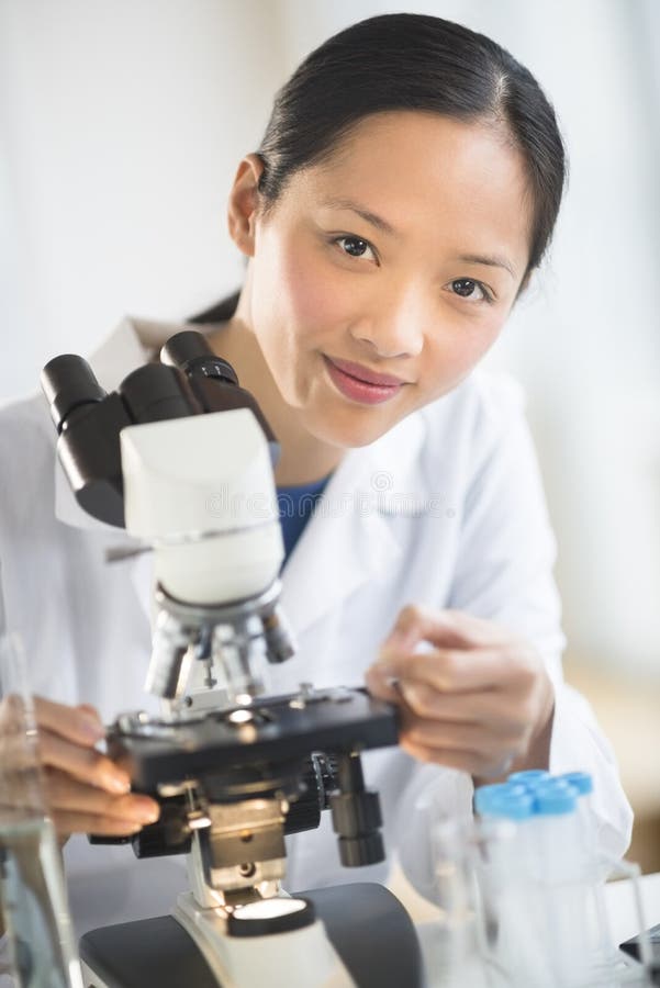 5,085 Woman Smiling Microscope Stock Photos - Free & Royalty-Free Stock ...