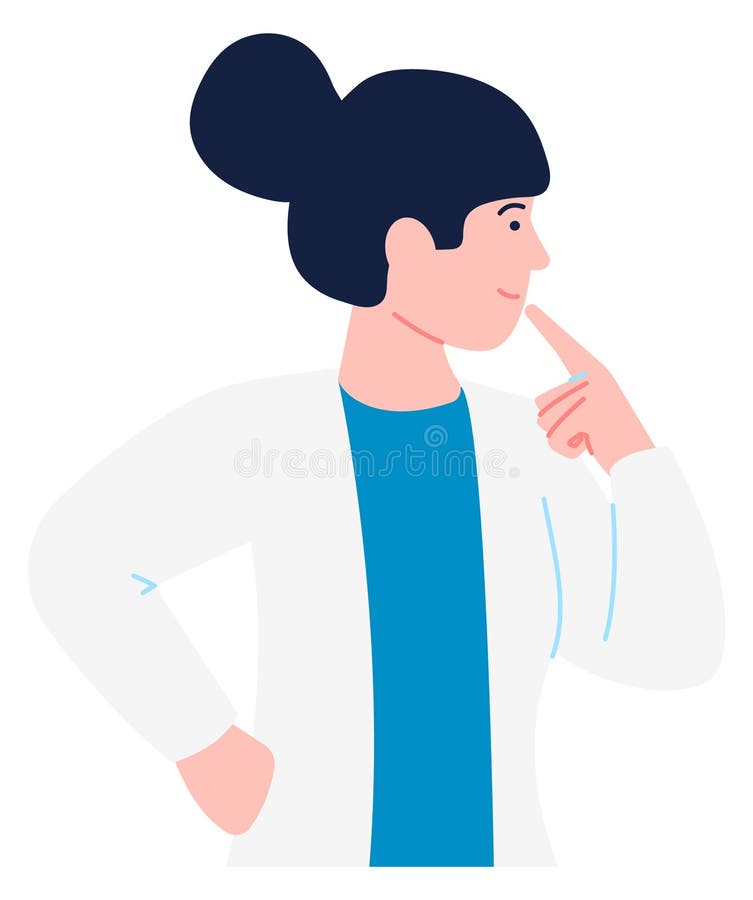 Scientist Thinking Stock Illustrations – 1,438 Scientist Thinking Stock ...