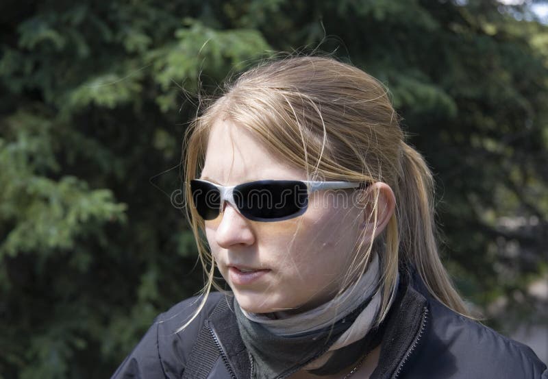 Female secret agent stock photo. Image of outdoor, casual - 796060