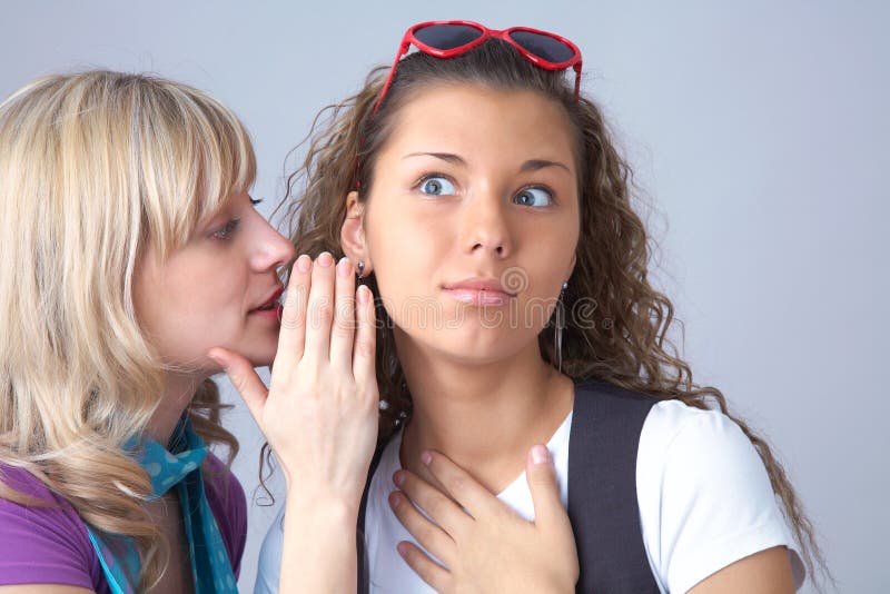 Female secrets stock image. Image of expression, community - 18008789