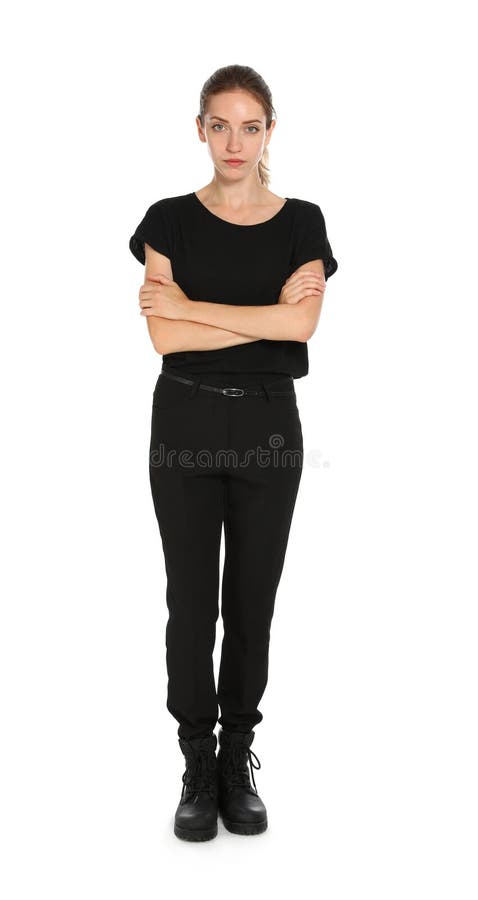 Female Security Guard in Uniform Stock Photo - Image of agency, defence ...