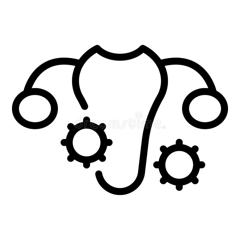 Female Sex Education Icon Outline Vector Sexual Gender Stock Vector