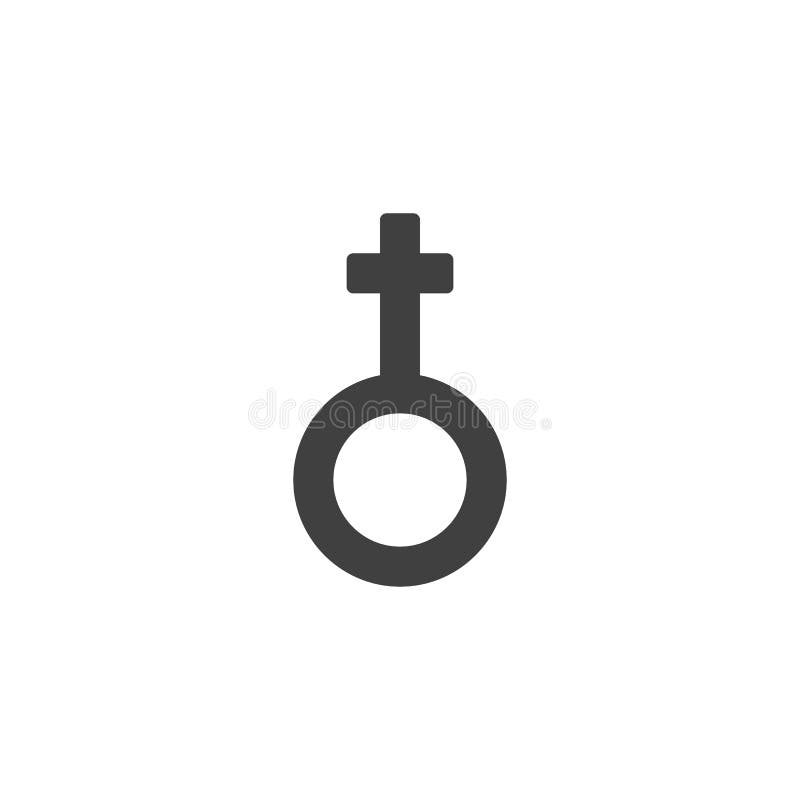 Female Sex Vector Icon Stock Vector Illustration Of Woman 164460697