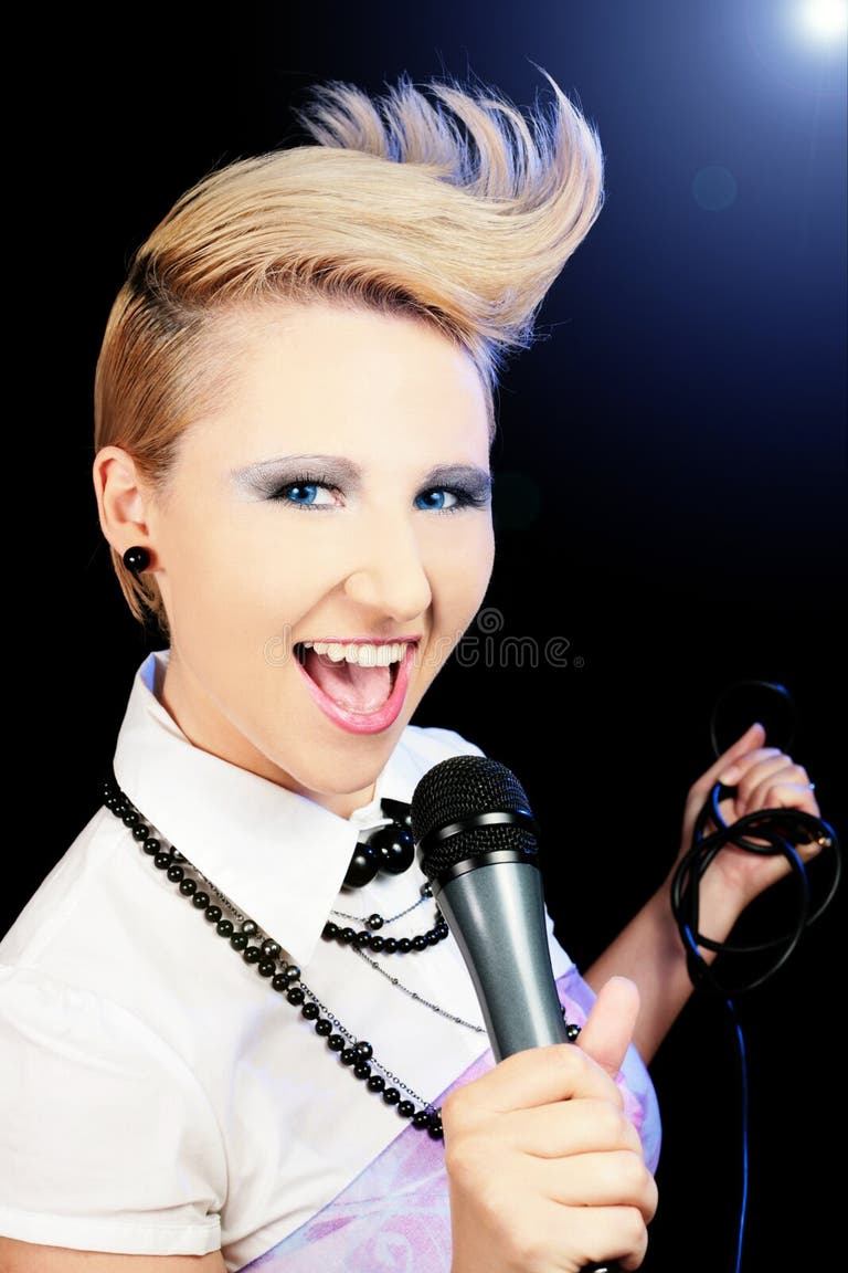 Pop Singer Short Blonde Hair Stock Photos - Free & Royalty-Free Stock ...