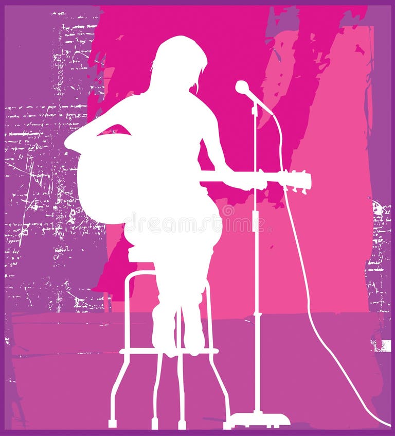 Female Country Singer Stock Illustrations – 191 Female Country Singer ...