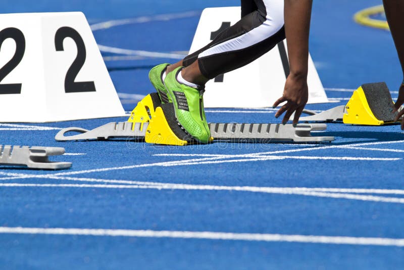 1,087 Sprinter Starting Block Stock Photos - Free & Royalty-Free Stock ...