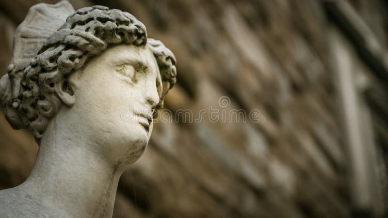 Female statue in florence stock photo. Image of italy - 85429570