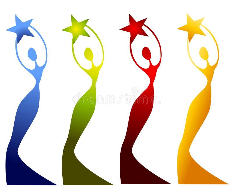 Female Silhouette Outlines stock illustration. Illustration of black ...