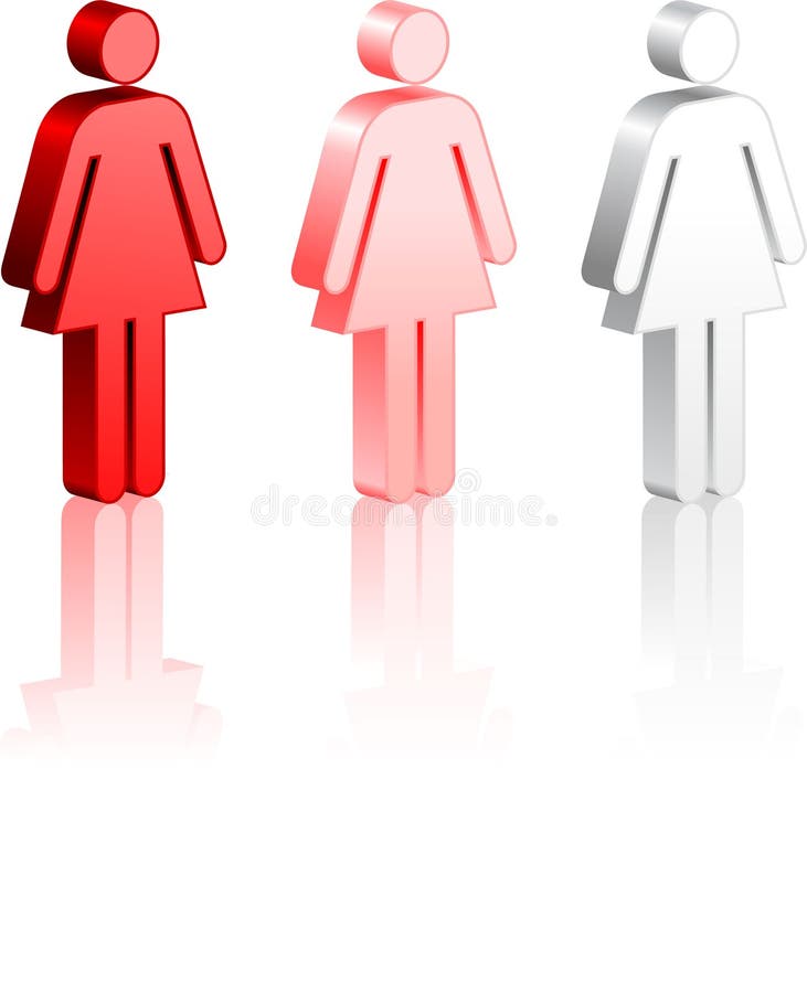 Stick Figures Worshipping Religious Cross Stock Illustration ...