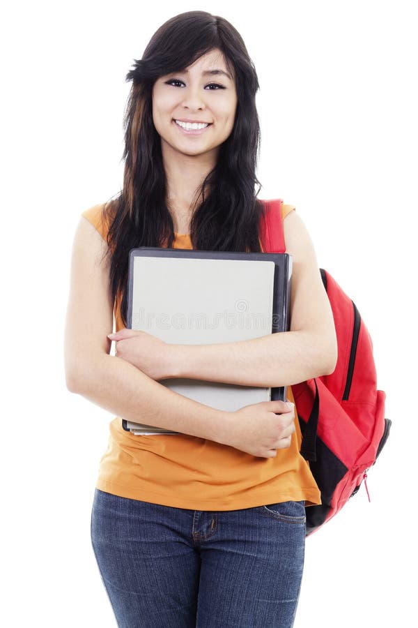 Female student stock photo. Image of background, happy - 23100542