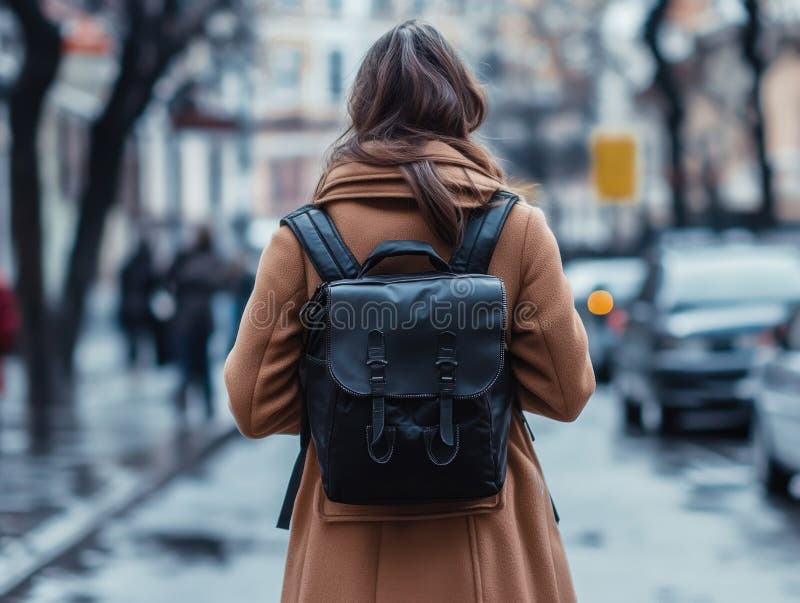 Student Carrying Backpack stock photo. Image of lifestyle - 358939880