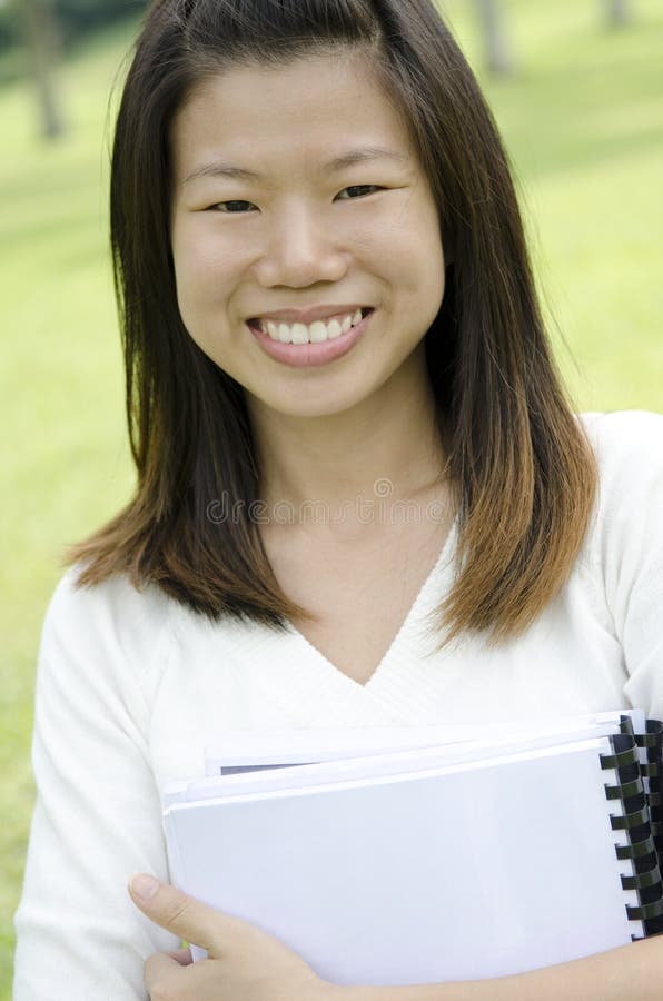 Female Student Portrait stock image. Image of asian, chinese - 17753915
