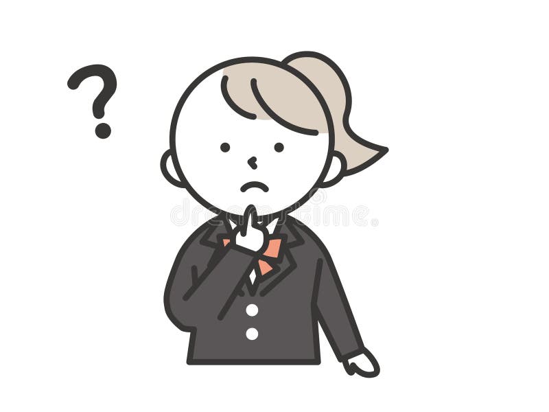 Female Question Mark Head Stock Illustrations – 3,780 Female Question ...
