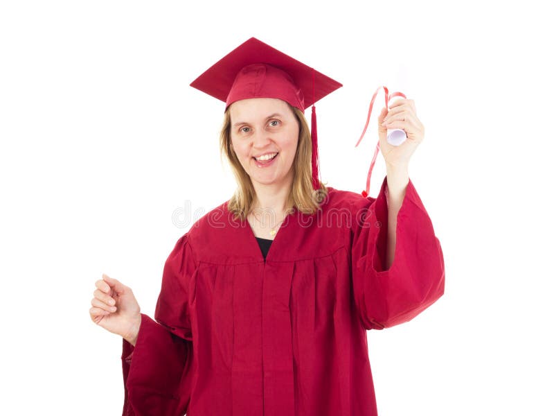 Female student stock image. Image of diploma, achievement - 31163183