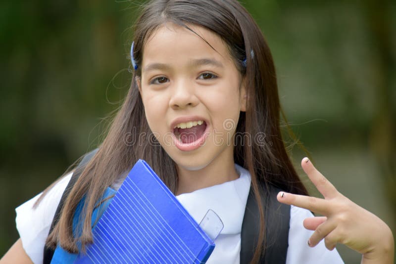 A Female Student Winner stock photo. Image of champion - 156717554